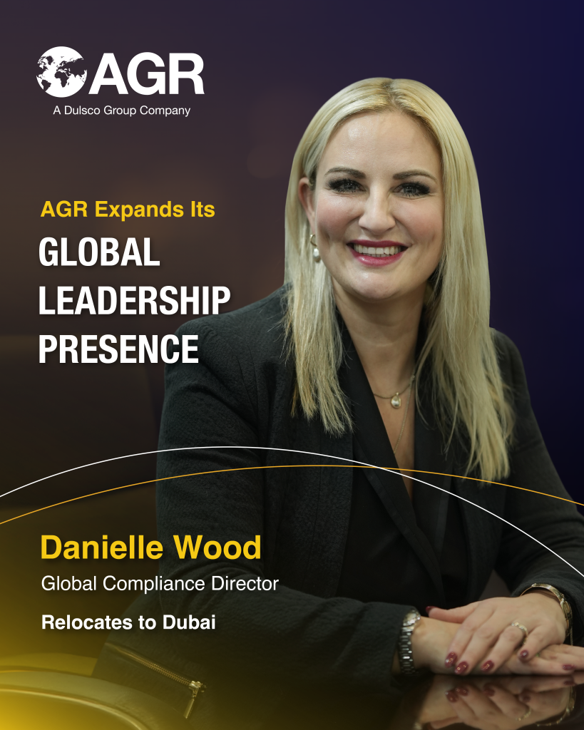 AGR Strengthens Compliance Oversight with Dubai-Based Leadership - AGR